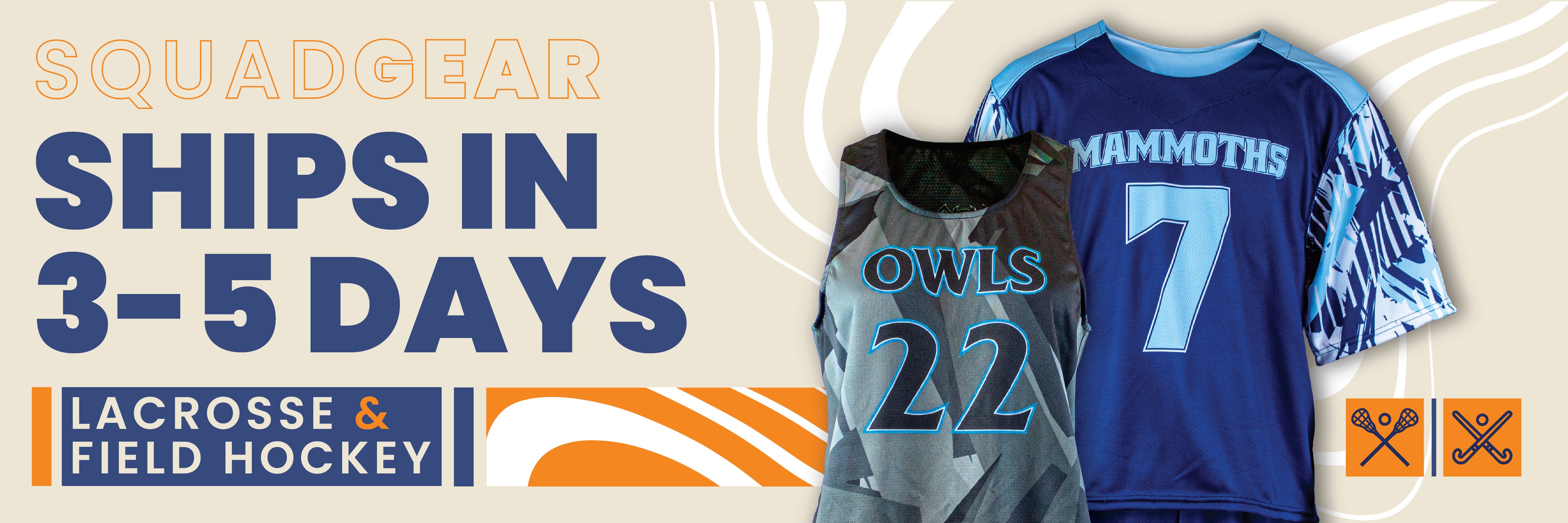 SquadLocker Adds Lacrosse and Field Hockey to SquadGEAR™ Custom Uniform ...